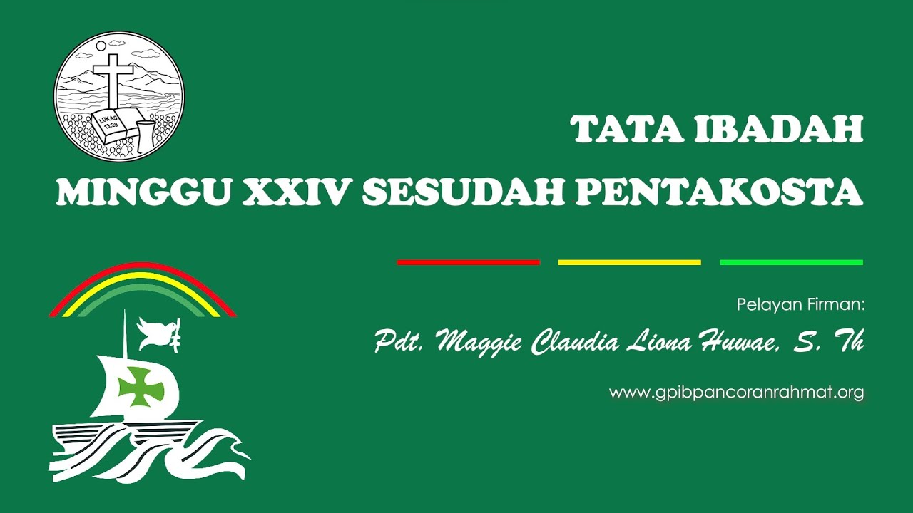 November 07, 2021 - IHM - SALING MENOPANG DALAM TUHAN - YouTube