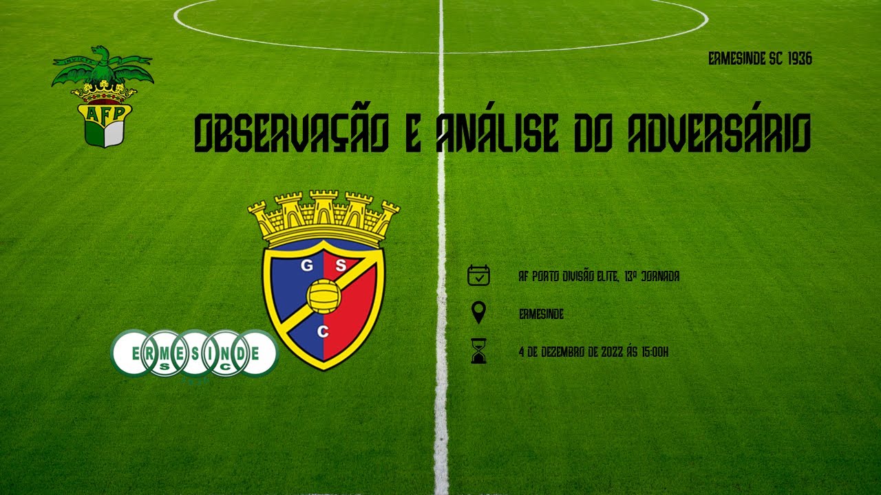 Análise Ermesinde SC 1936 (04 _12_2022) - YouTube