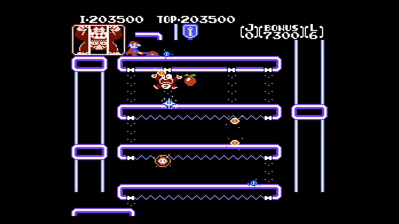 Donkey Kong Jr | Nintendo NES | Finally beat Loop 5! | New PB Score ...