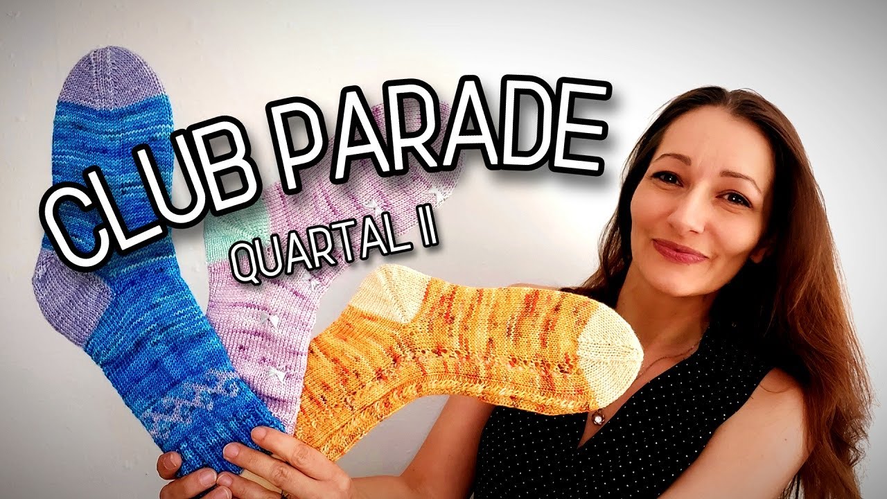 Club Parade! Modenschau des Sock Set Clubs Quartal 2/2024 von Schibot Garne - YouTube