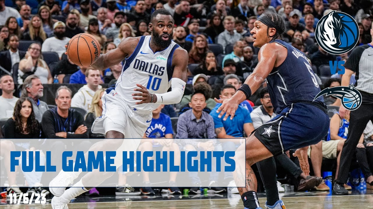 Tim Hardaway Jr. (21 points) Highlights vs. Orlando Magic | 11/6/23 ...