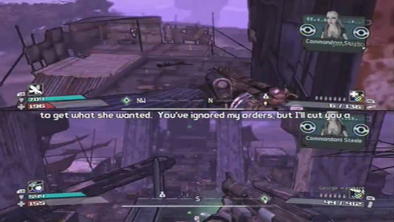 BorderLands - Baron Flynt Boss Fight and Introduction (Gameplay ...