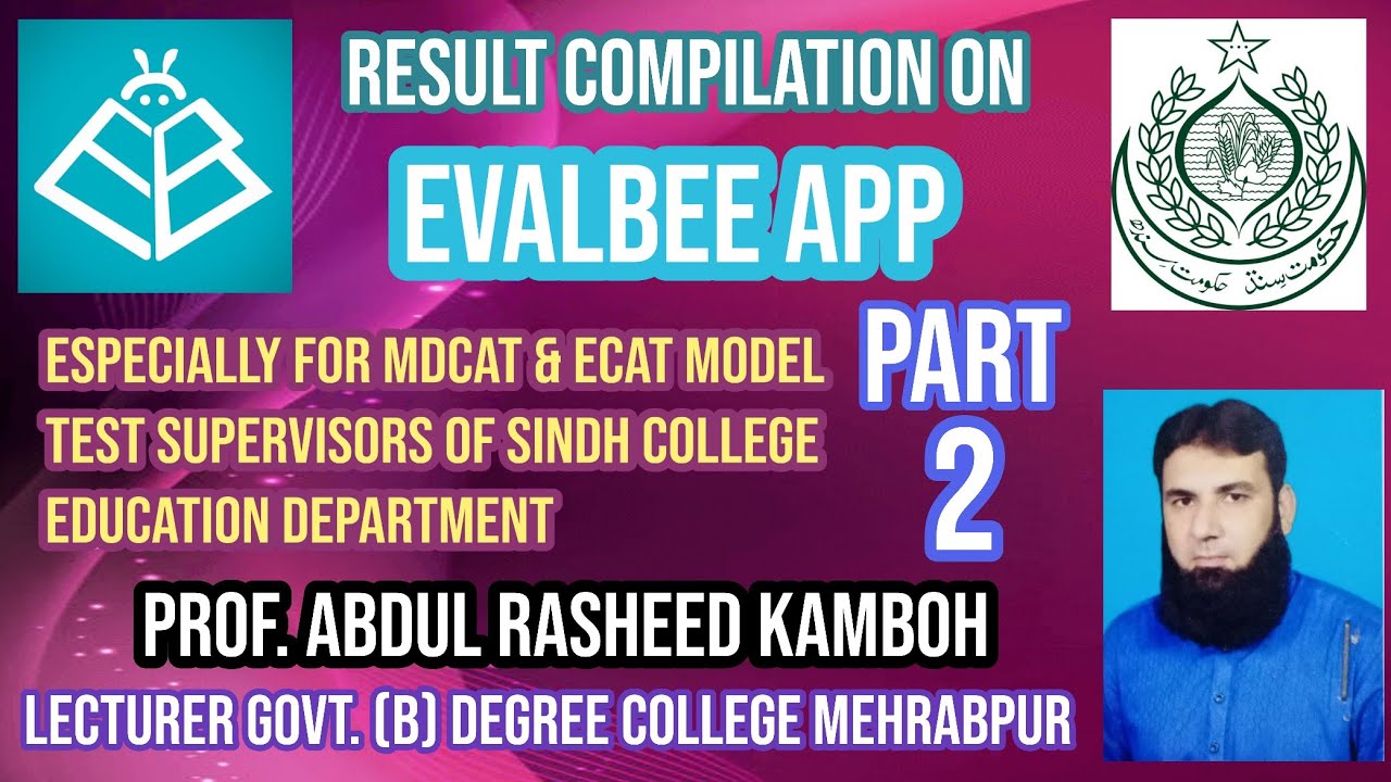 Result Compilation with EvalBee app MDCAT Model Test paper Part-2 - YouTube
