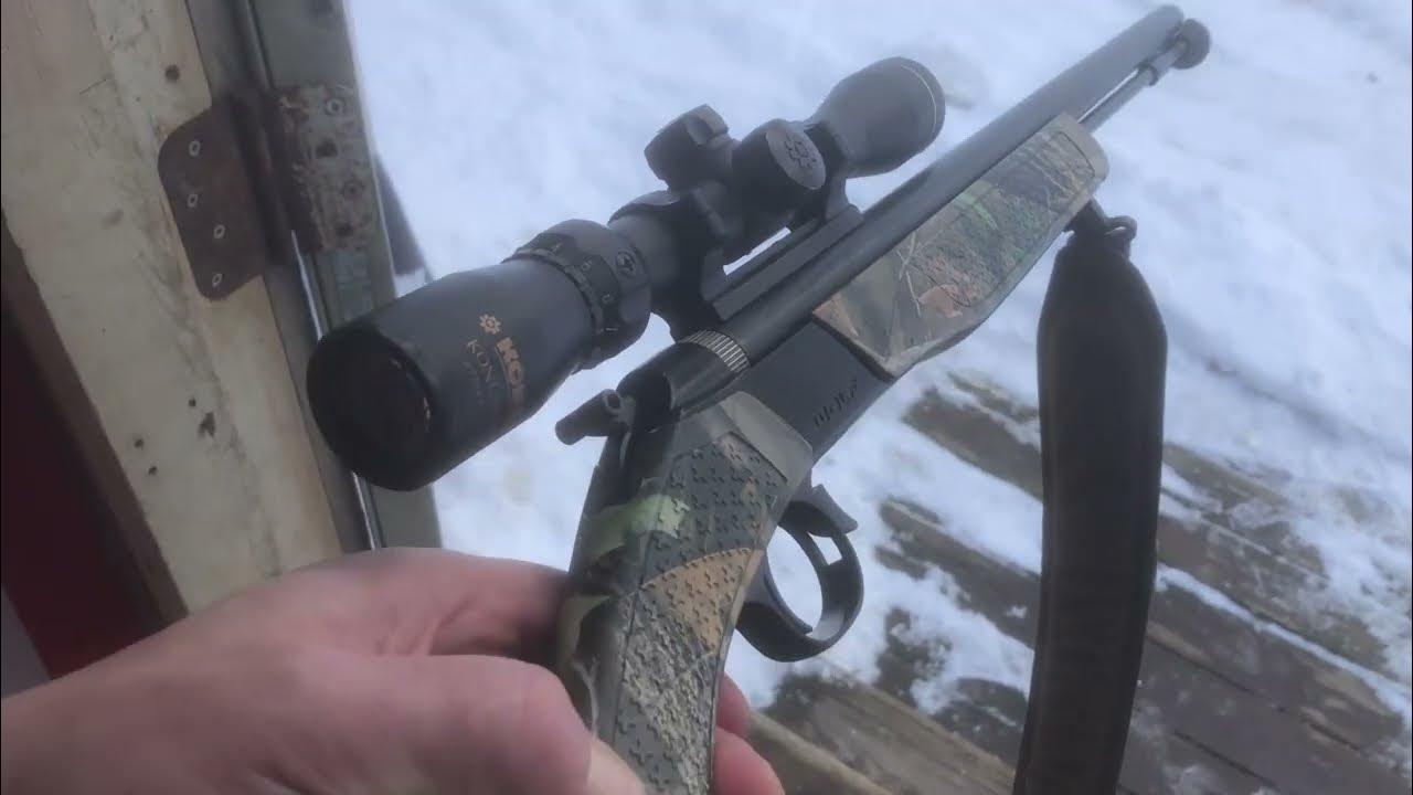 CVA WOLF 50 CAL MUZZLELOADER KAAAAAPOWWWW! - YouTube