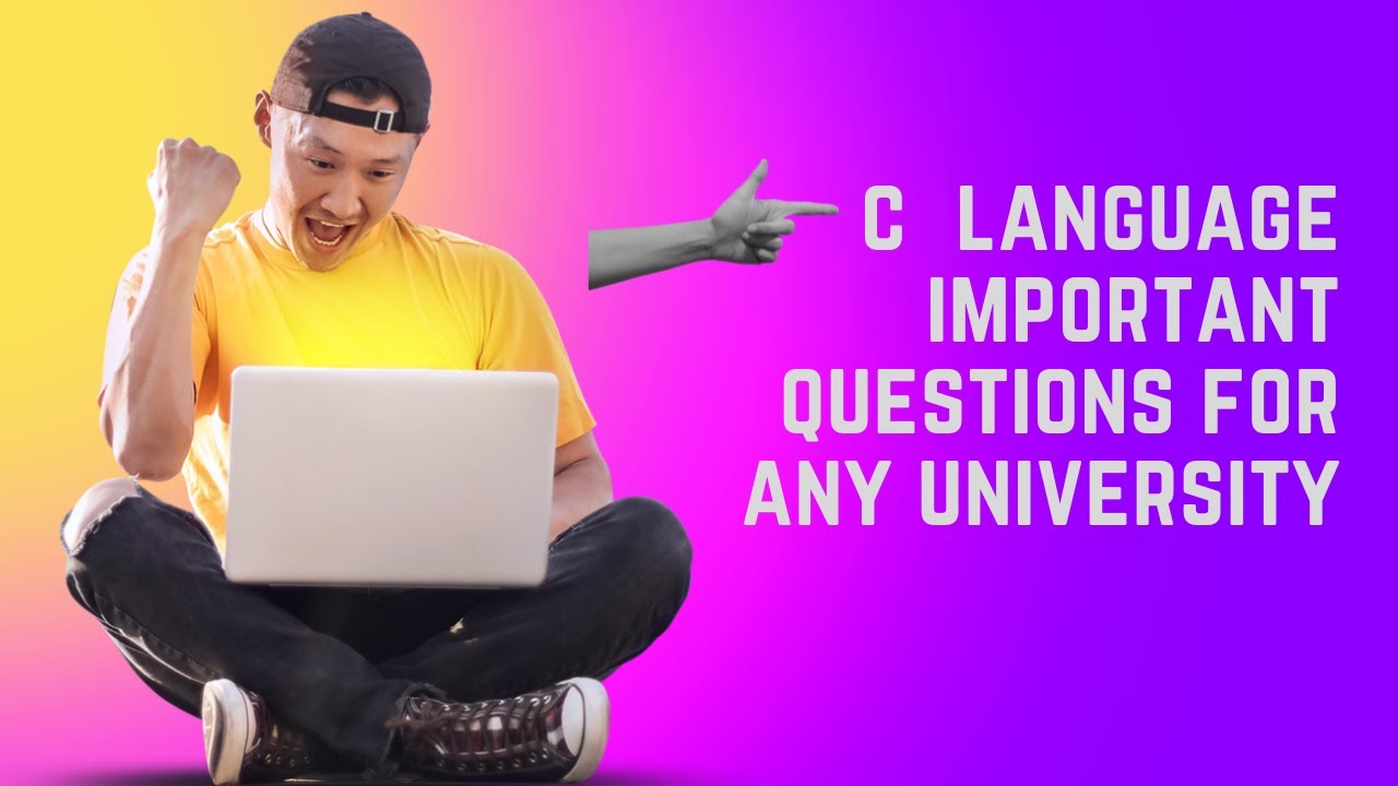 c language important questions for degree sku first semester Bsc ...