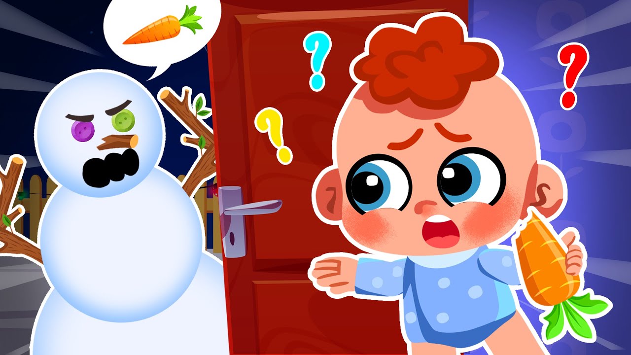Let’s Build a Snowman! ☃️🎶 Snowman Song | Funny Kids Songs And Nursery ...