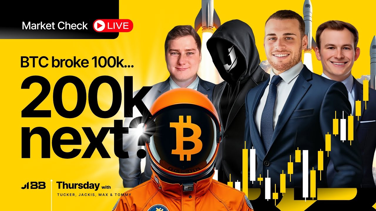 BTC broke 100k... 200k next? Market Check - YouTube