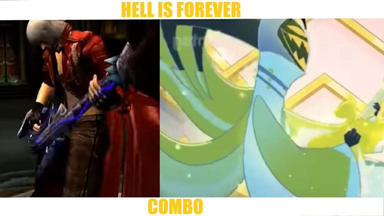 Hell Is Forever|Devil May Cry 3 Combo Mad|Hazbin Hotel X Devil May Cry - YouTube