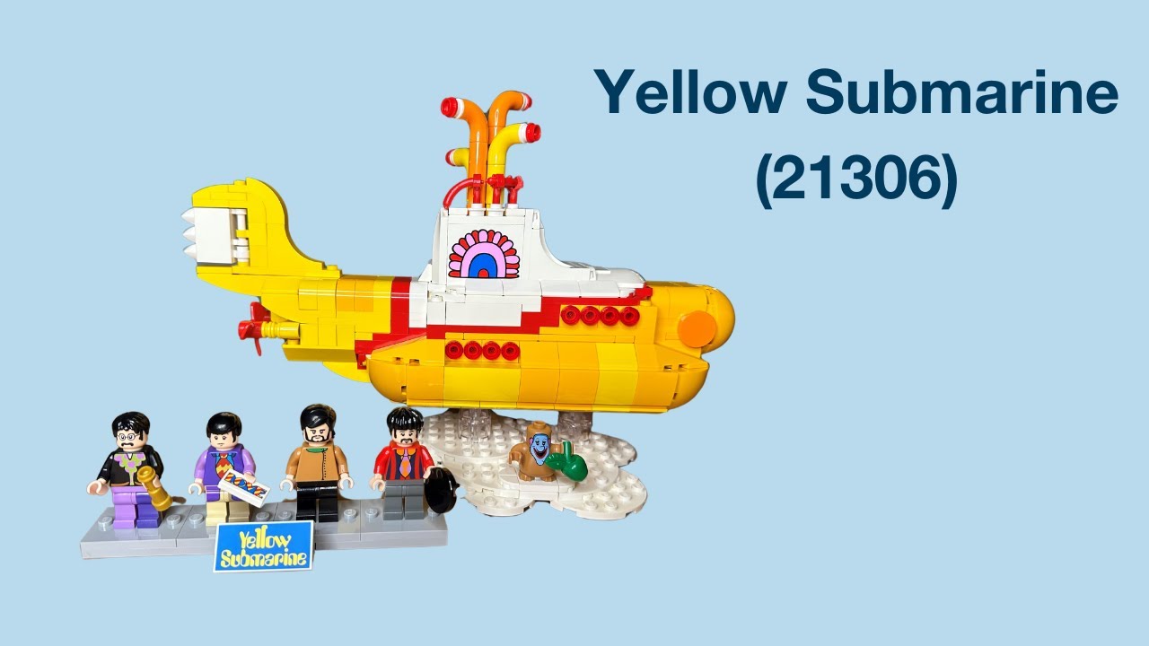 Building Lego Yellow Submarine (21306) - YouTube