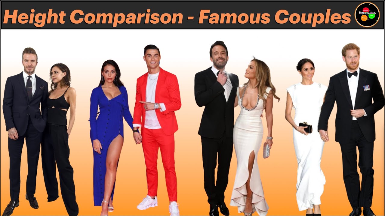 Height Comparison Celebrity Couples YouTube
