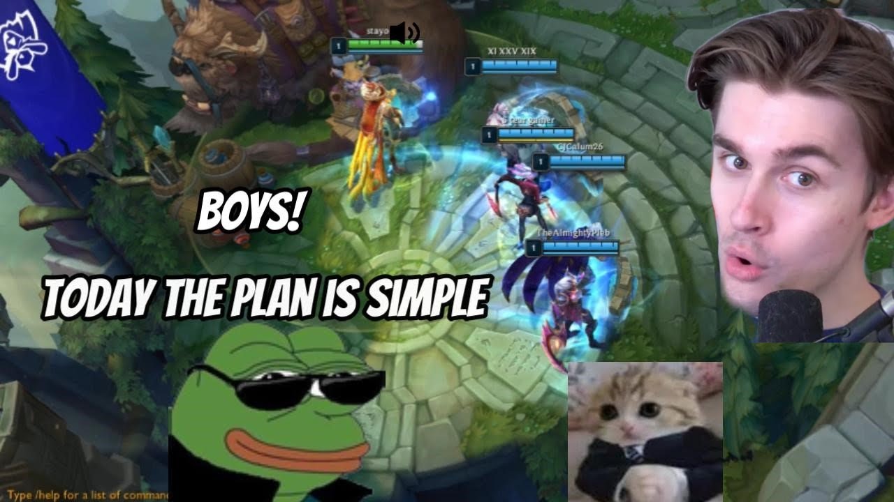 BOYS! TODAY THE PLAN IS SIMPLE - YouTube