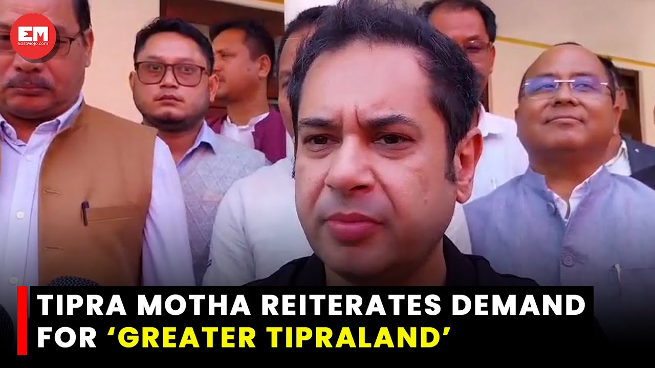 TIPRA Motha meets Centre's interlocutor AK Mishra, reiterates demand ...