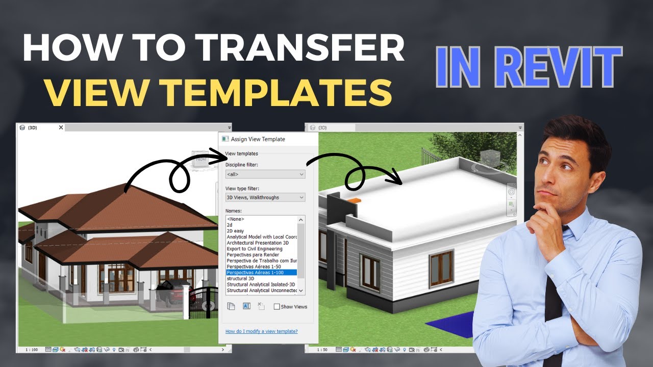How To Transfer View Templates In Revit YouTube How To Transfer View Templates In Revit YouTube