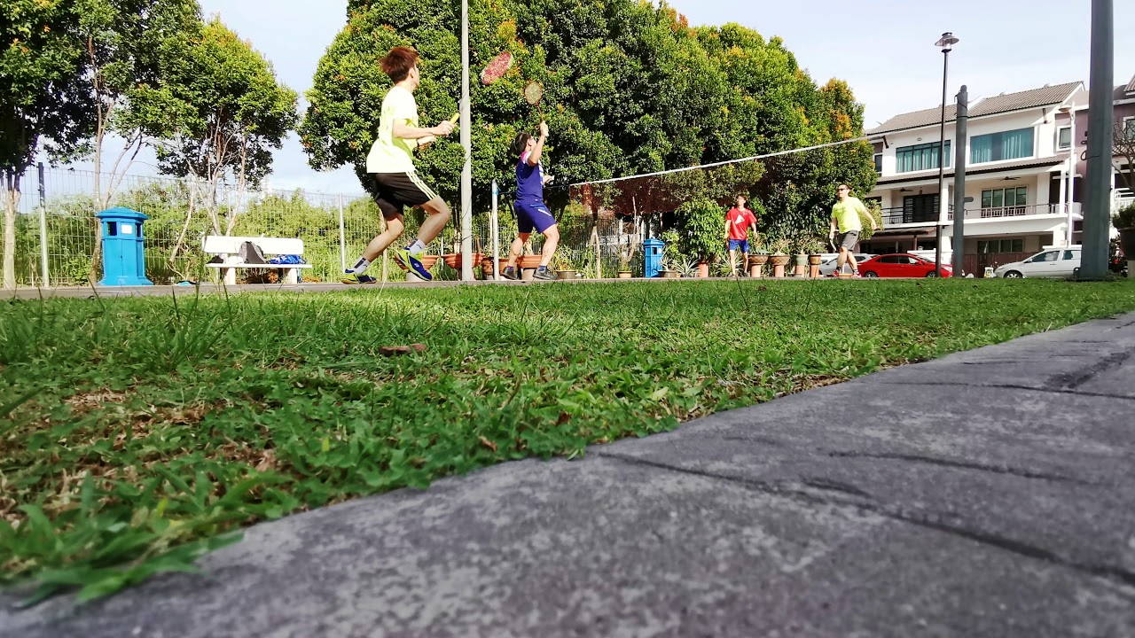 20200524 Outdoor Badminton - YouTube