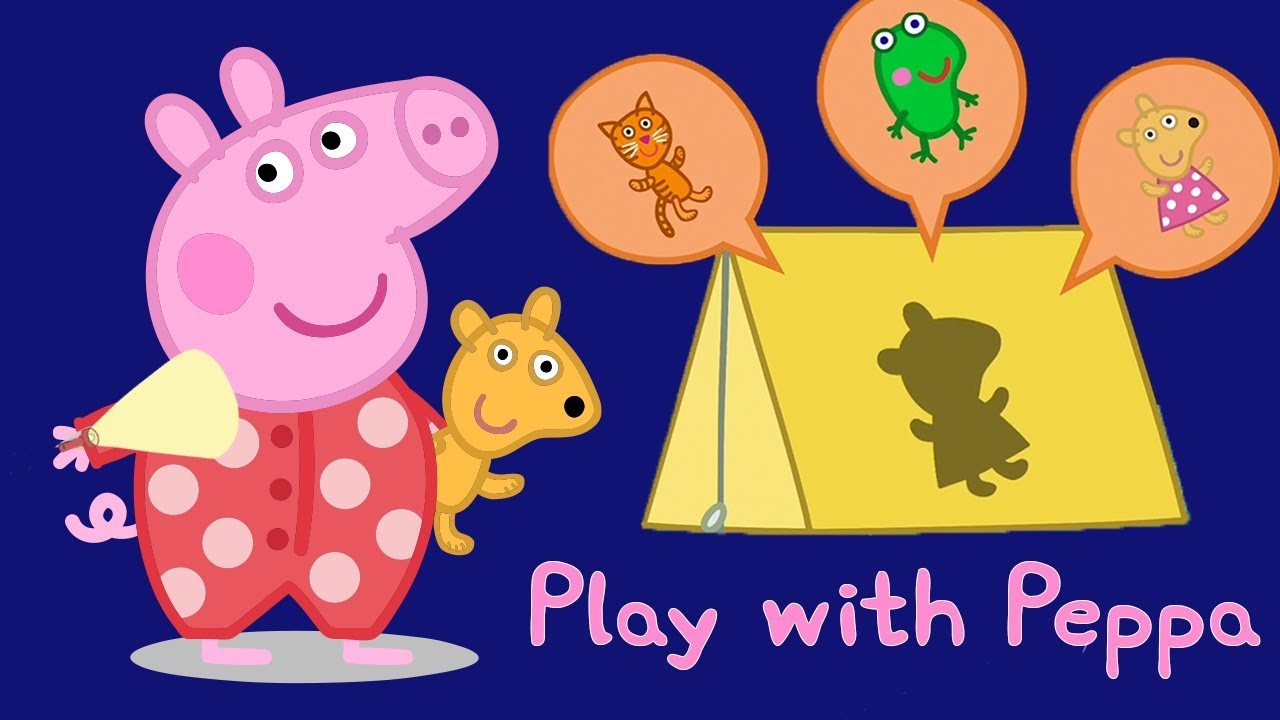 Peppa Pig App | The Shadow Game! | Peppa Pig Theme Play | Game For Kids ...
