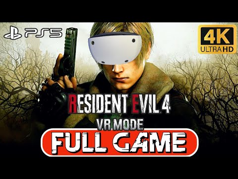 Resident Evil 4 Remake VR Mode FULL GAME Walkthrough [PSVR2] 4K 60ᶠᵖˢ ...