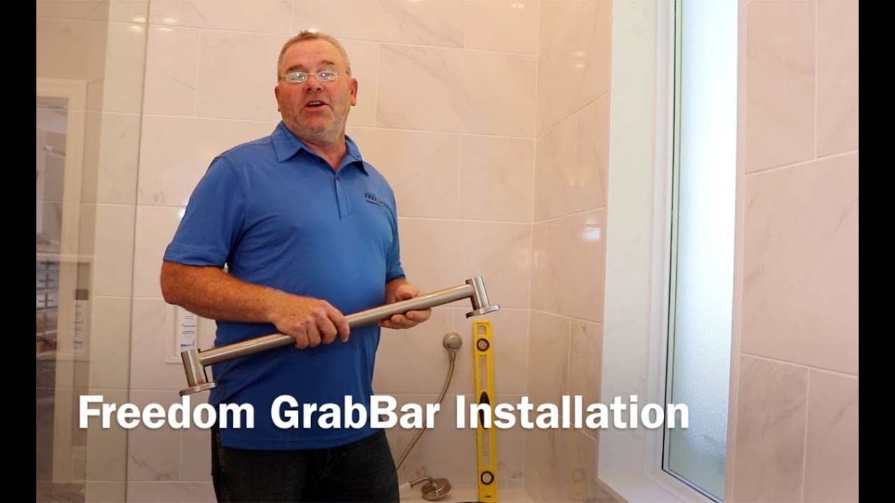 Freedom Grab Bar Installation - Accessibility Professionals - YouTube