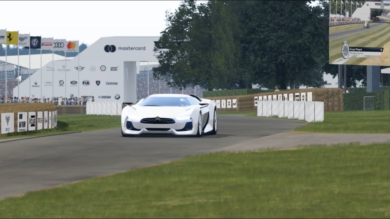 Citroen GT Road Car at Goodwood Road & Racing - YouTube