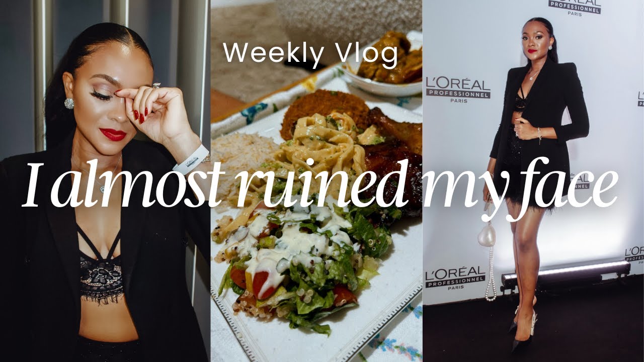 MY FACE GOT BURNT | 17 AGAIN | SURPRISE BIRTHDAY DINNER | L'OREAL ...