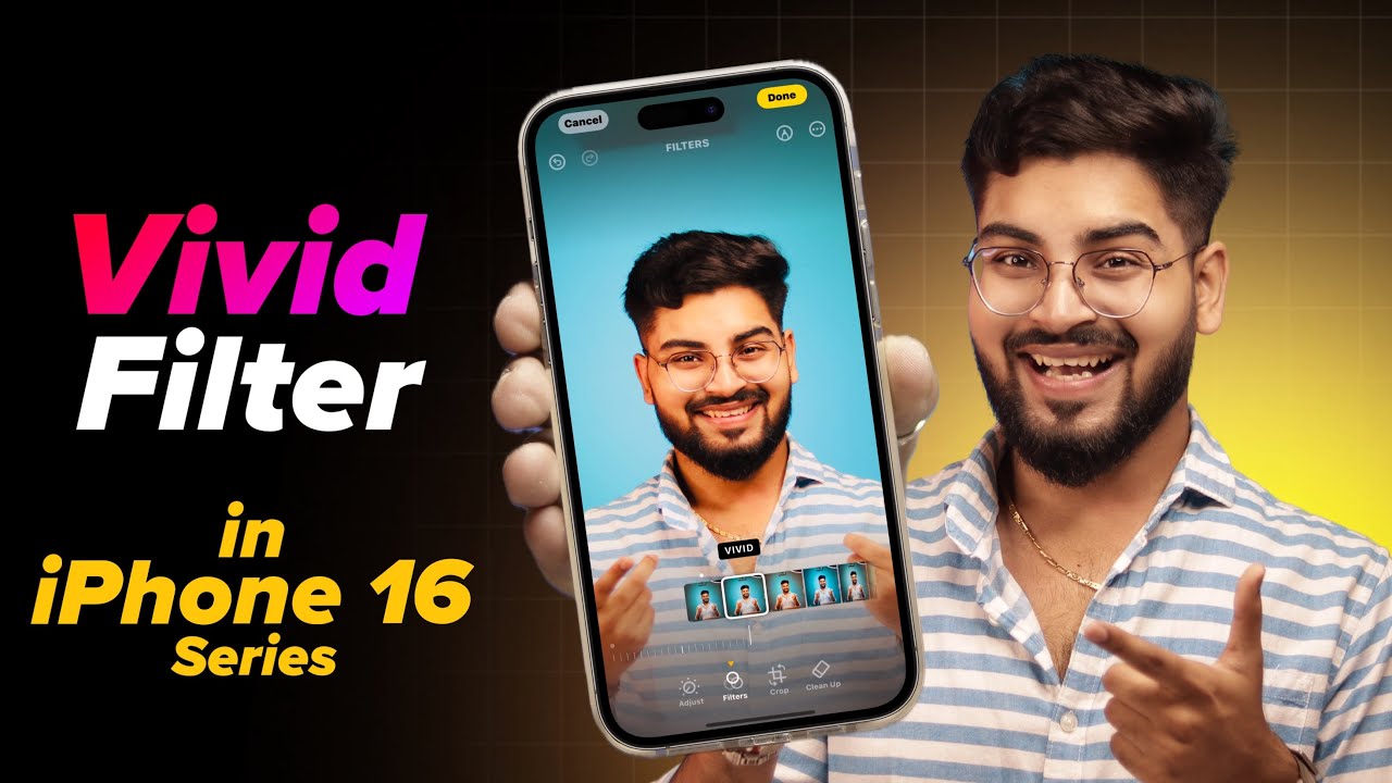 Vivid filter in iPhone 16 | iPhone 16 Vivid filter not showing ? Add ...