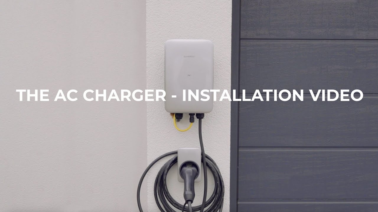 Sungrow AC Charger - Installation Video - YouTube