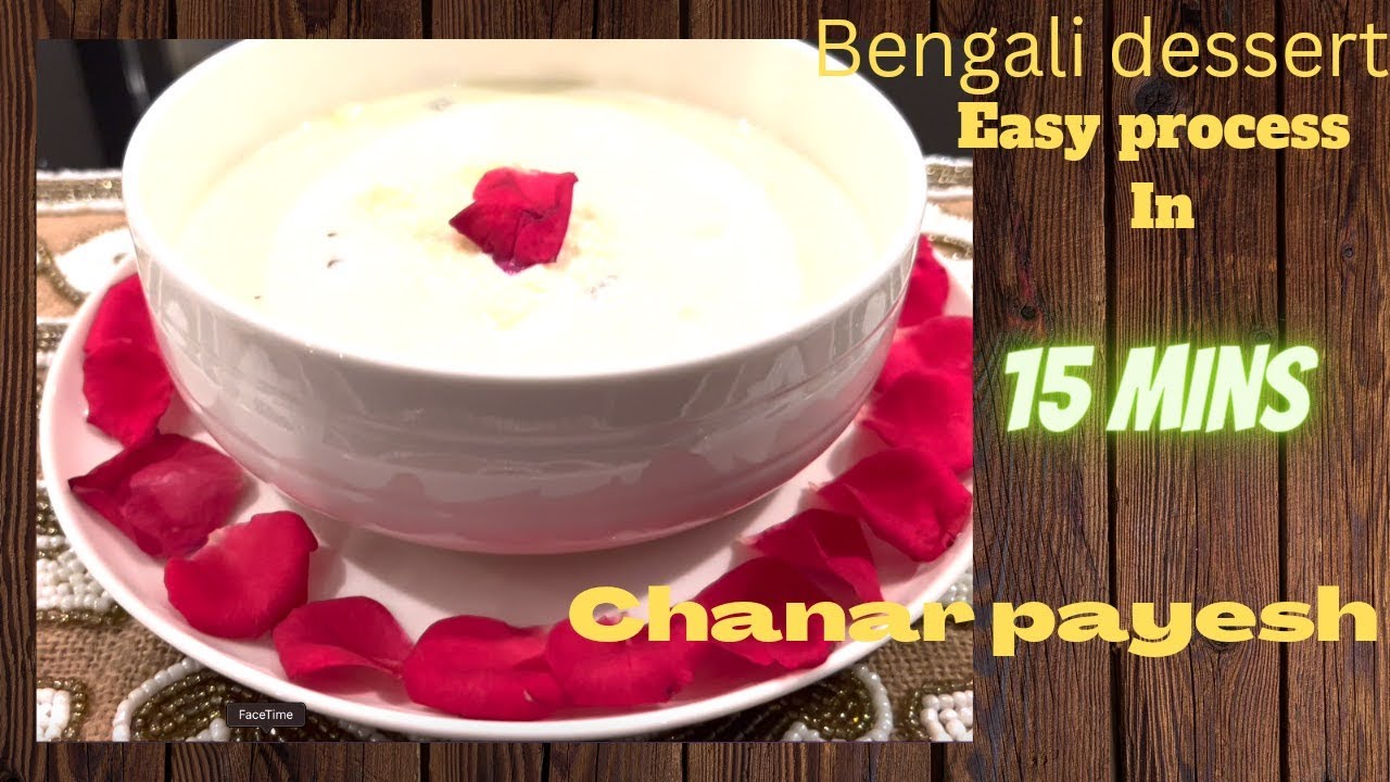 chanar payesh || paneer kheer || paneer kheer recipe || Traditional ...