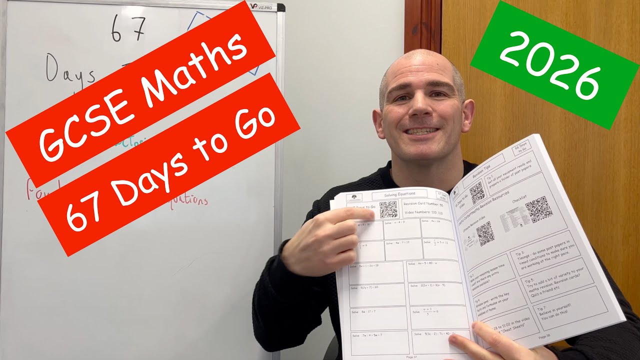 GCSE Maths 2026 Revision - 67 Days To Go - Corbettmaths - YouTube