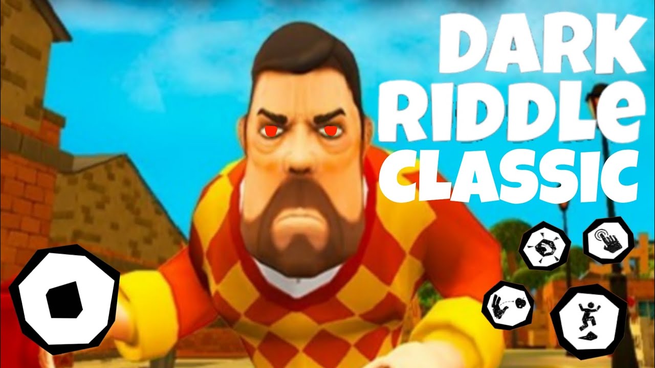 I Played The Oldest Version Of Dark Riddle And It's So Different! Dark ...