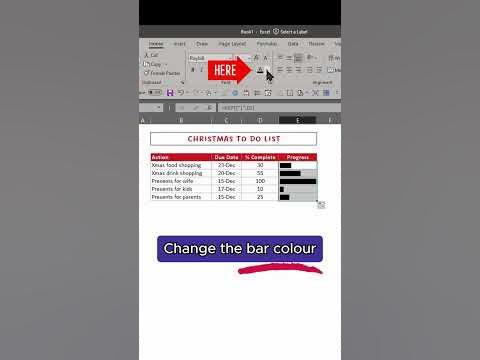 How to add Progress Bars to visualise your data in Excel #excel #exceltips #excelhacks #analysis ...