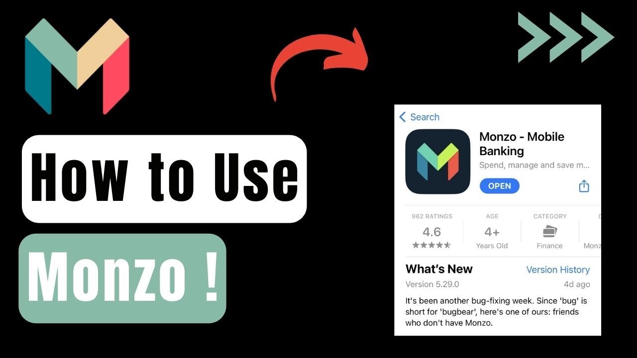 How To Use Monzo App ! - YouTube