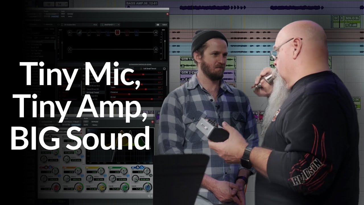 (Recording Vocals) How To Record A Big Vocal Sound | Using A Tiny Mic ...