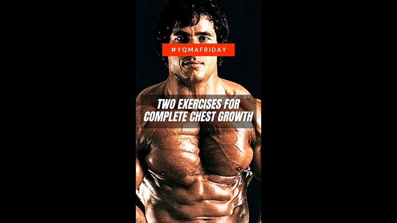 Two Exercises for Aesthetic Chest Growth - YouTube