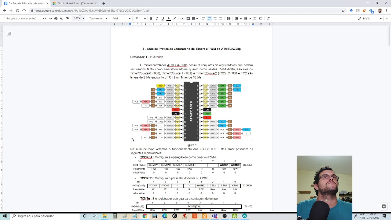 Timers e PWM do ATMEGA328p - YouTube