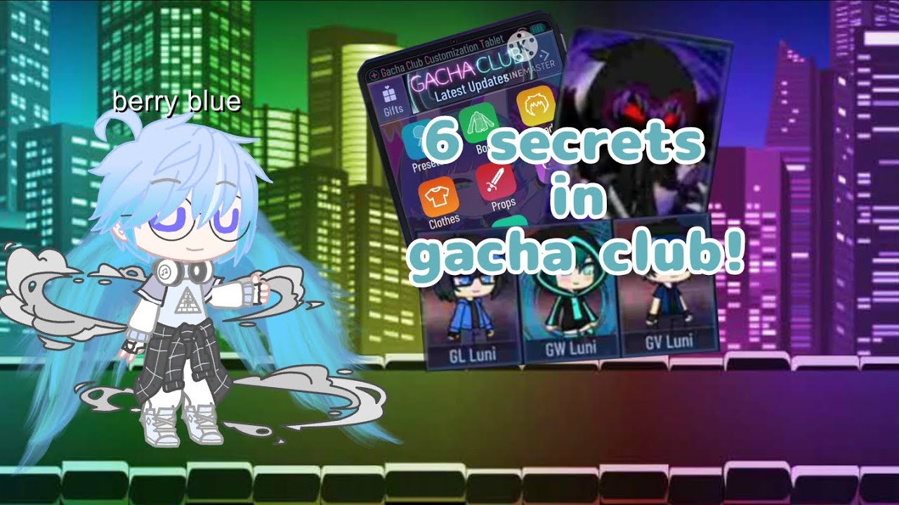 6 secrets in gacha club | gacha club secrets 『#pt2』 - YouTube