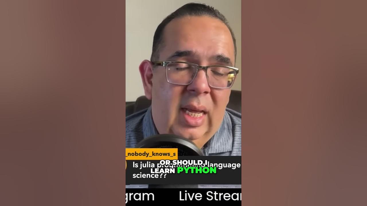 Julia vs Python Which Language Should You Learn for Data Science - YouTube