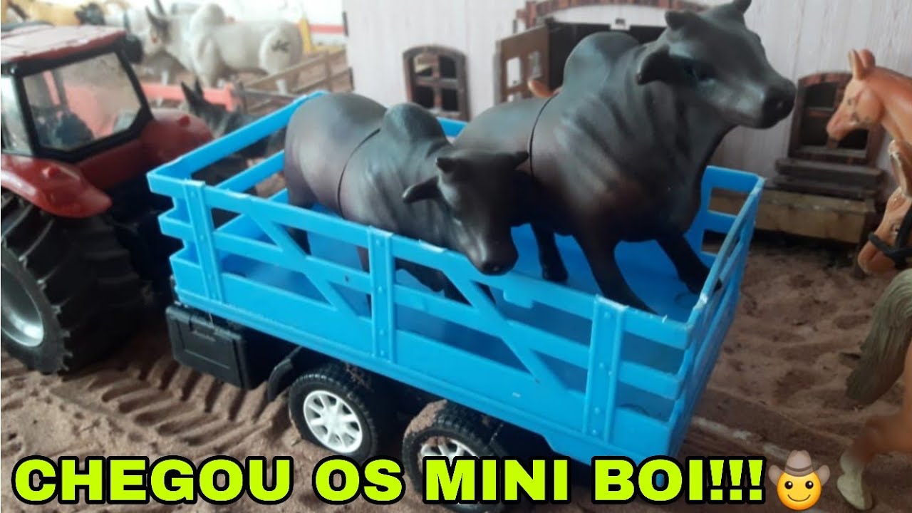 Fazendinha de brinquedo INCRÍVEL NOVOS MINI BOI DA FAZENDINHA JC!!!🤠# ...