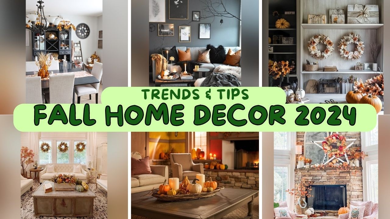 🍂 Our Favorite Cozy Fall Home Decorations Ideas with 2024's Autumn ...