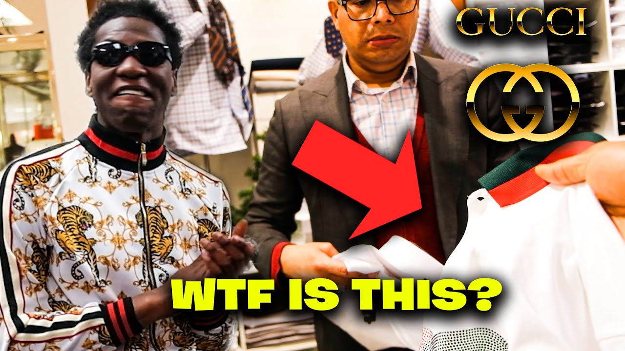 Returning Fake Designer to Real Designer Stores - YouTube