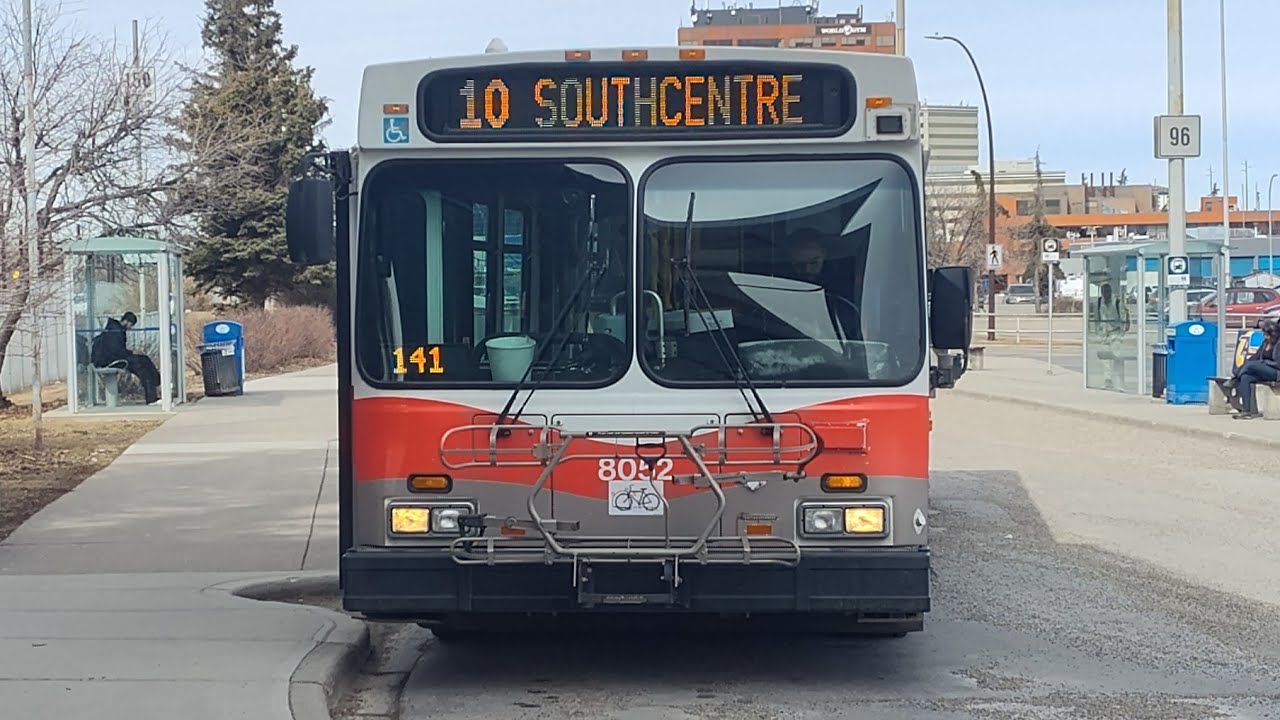 Calgary Transit Route 10 (full bus ride) - Southcentre / City Hall ...