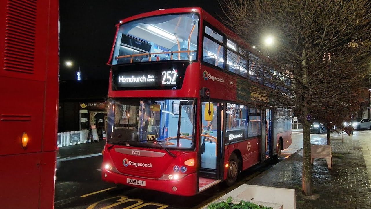 FRV | LONDON BUS 252 COLLIER ROW - HORNCHURCH TOWN CENTRE (LX58CDV ...