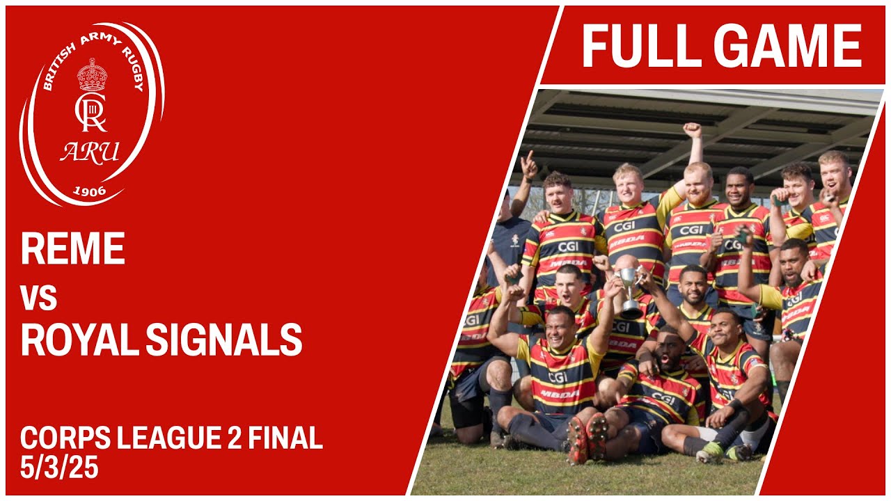 Royal Signals vs REME FULL GAME 5-3-25 - YouTube