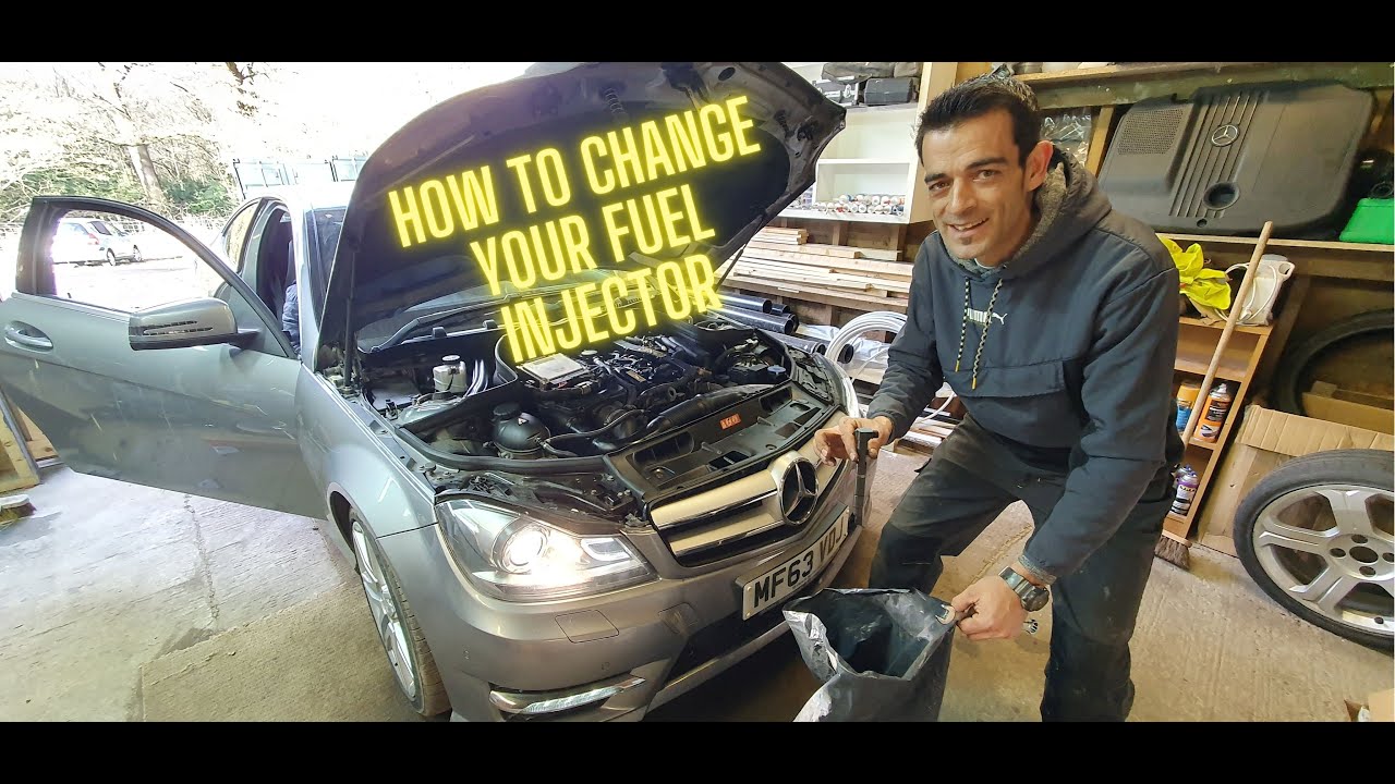 PT 7 - How to change a fuel injector - 2013 W204 MERCEDES BENZ C250 CDI ...