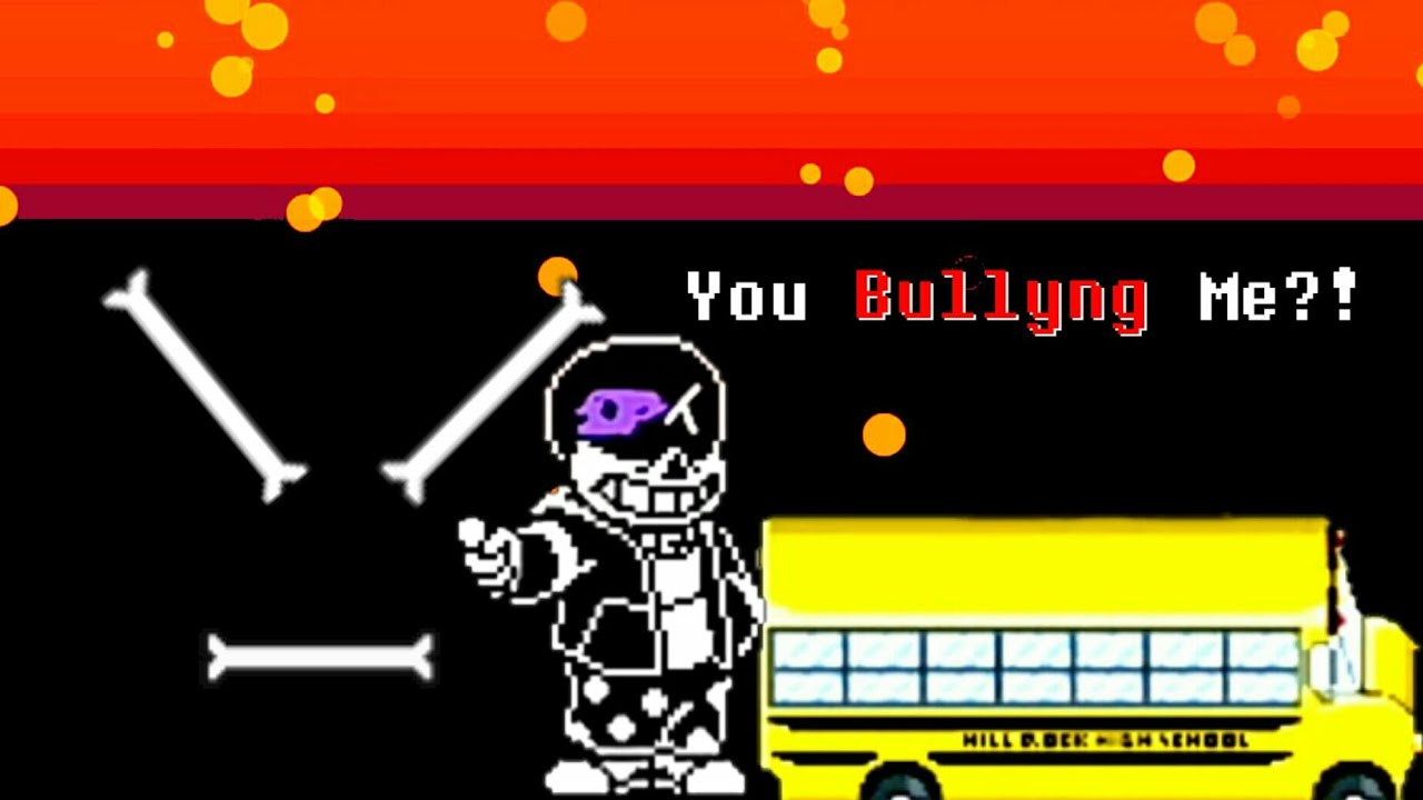 YOU BULLY Sans Fight - YouTube