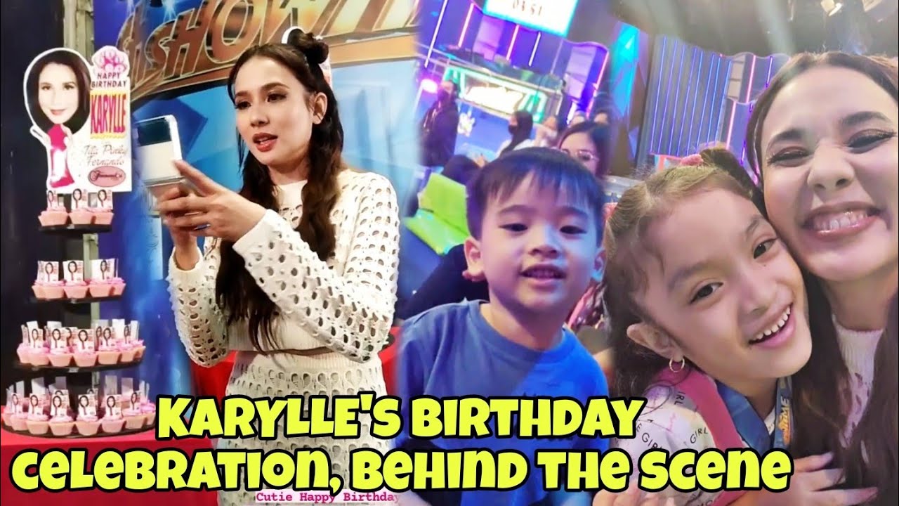 SHOWTIME BEHIND THE SCENE SA BIRTHDAY CELEBRATION NI KARYLLE YUZON ...