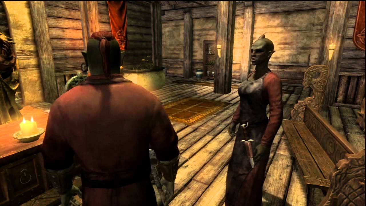 Skyrim Ork heiratet Orkerin - YouTube