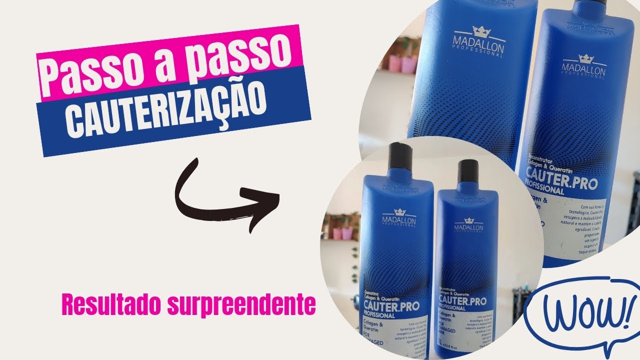 Cauterização, passo a passo / madalon cauter-pro - YouTube