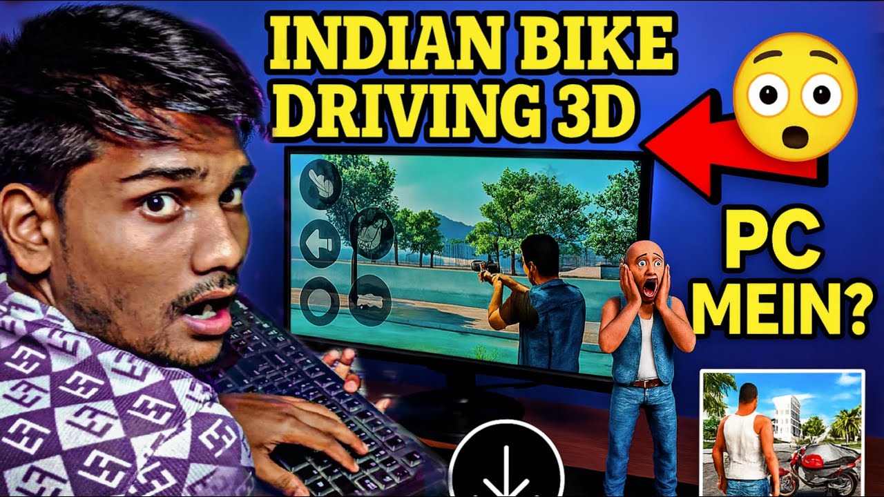 Indian Bike Driving 3D PC par Kaise Khelein (2025) | BlueStacks Setup ...