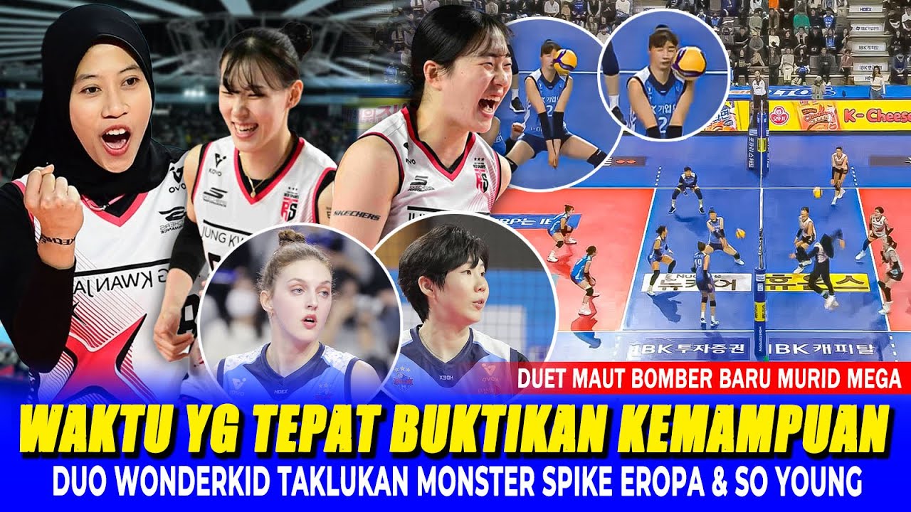 Patenkan TANDEM MEGATRON !! Red Sparks vs Ibk Altos Jadi Laga Krusial Duo Wonderkid Seon Woo ...