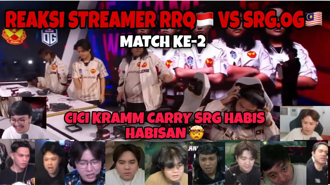REAKSI/REACTION STREAMER- CICI KRAMM CARRY SRG.OG🇲🇾 HABIS HABISAN 🤯 ...