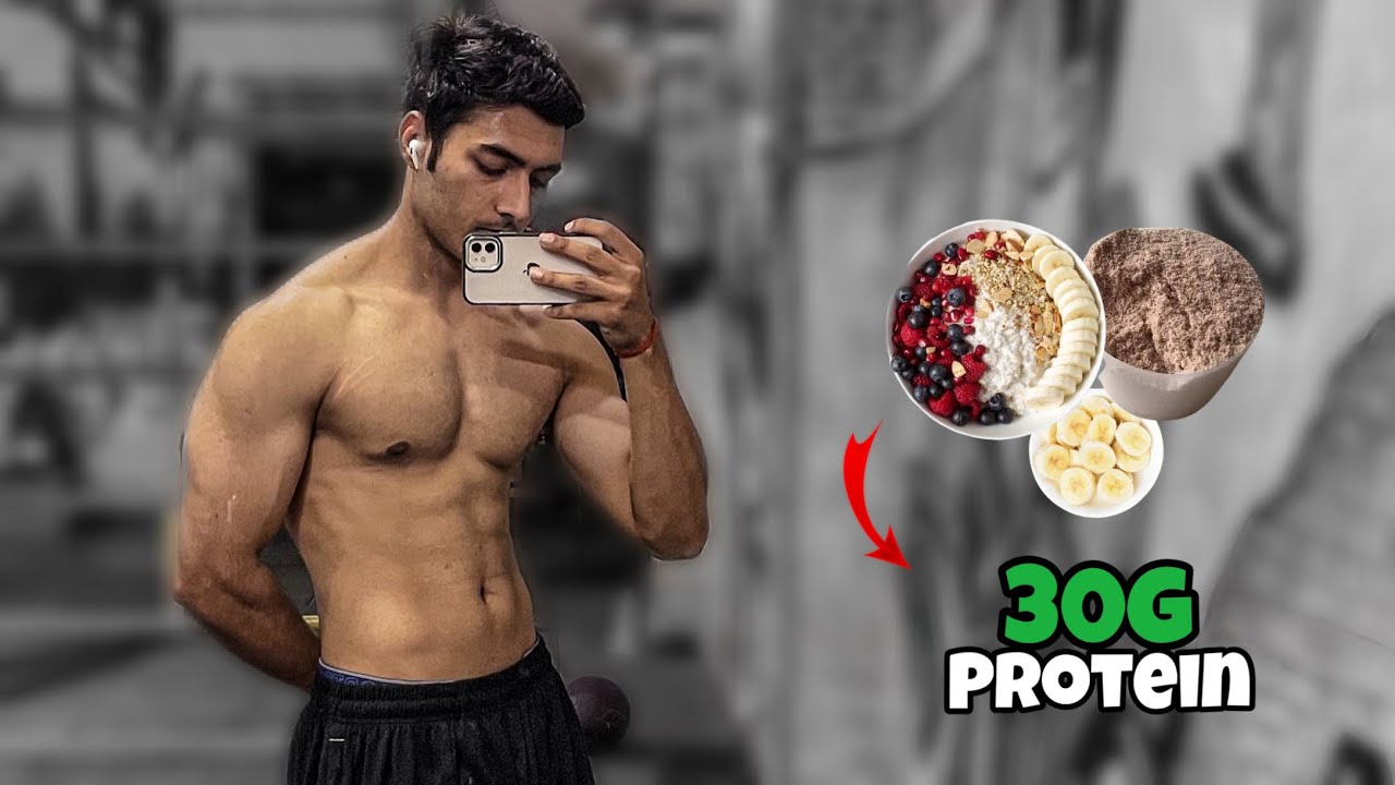 High Protein Overnight Oats for Muscle Gain || 30g Protein - YouTube
